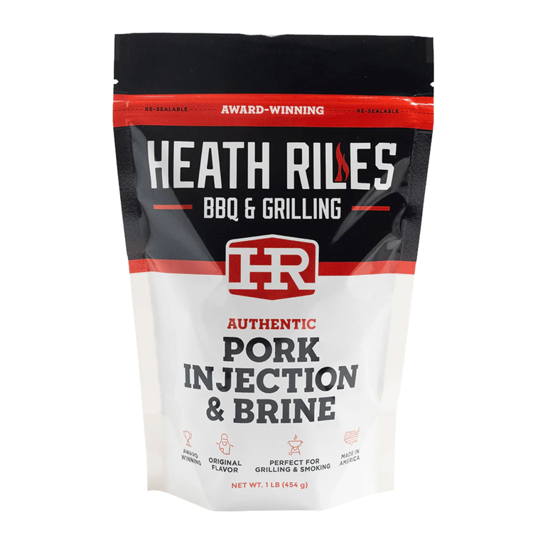 Heath Riles - BBQ Pork Injection & Brine — Low 'N Slow BBQ Supplies