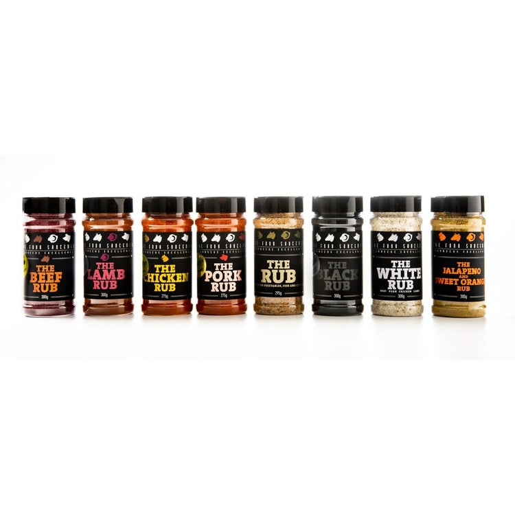 The Four Saucemen - Big Shaker Rub Combo — Low 'N Slow BBQ Supplies